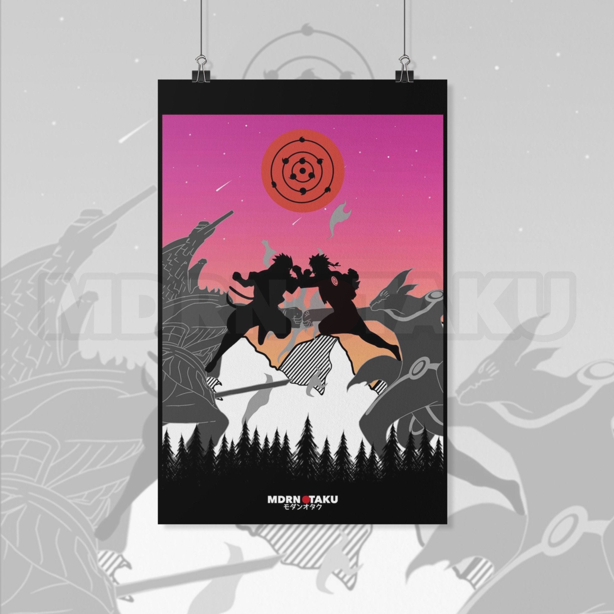 Ninja LANDSCAPE Print – MDRN OTAKU